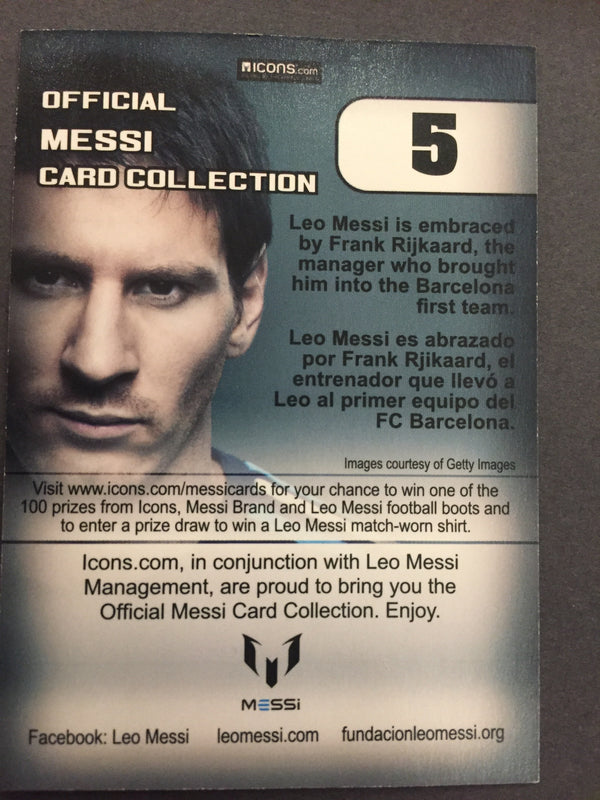 005. OFFICIAL MESSI CARD COLLECTION - Sportmemos
